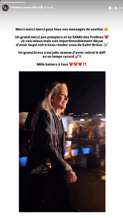 Véronique Sanson se dit « impardonnablement déçue d’avoir loupé » son ...