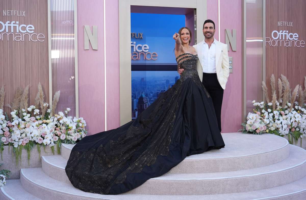 Jennifer Lopez calls ‘Office Romance’ chemistry with Brett Goldstein ...