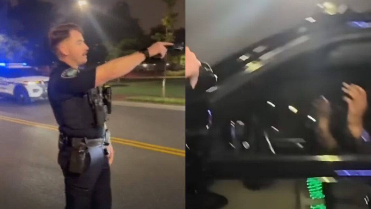 'Back up!': Virginia cop pulls gun on high schoolers after prom, but ...