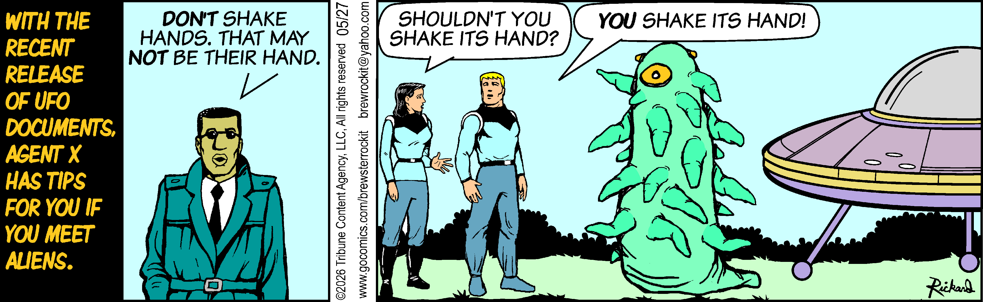 Brewster Rockit by Tim Rickard