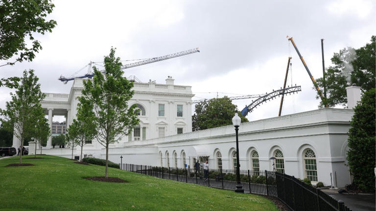UFC takes over the White House! Octagon built for a historic fight night