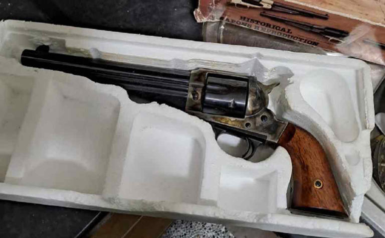 Four illegal firearms and ten kilos of cannabis uncovered after police ...