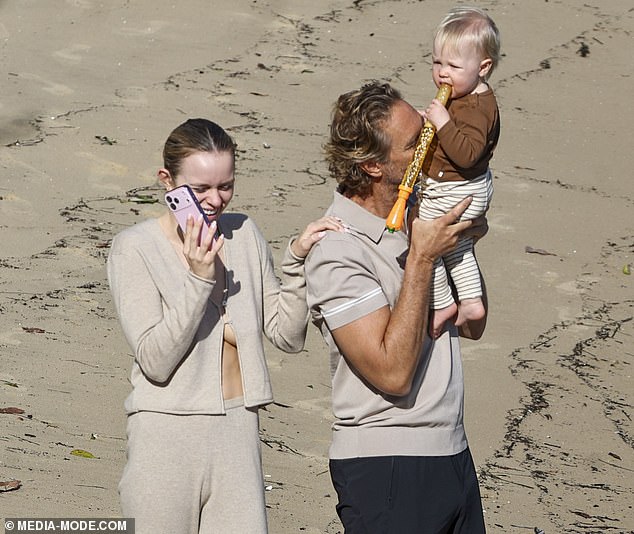 Justin Hemmes shares rare PDA with model girlfriend Madeline Holtznagel ...