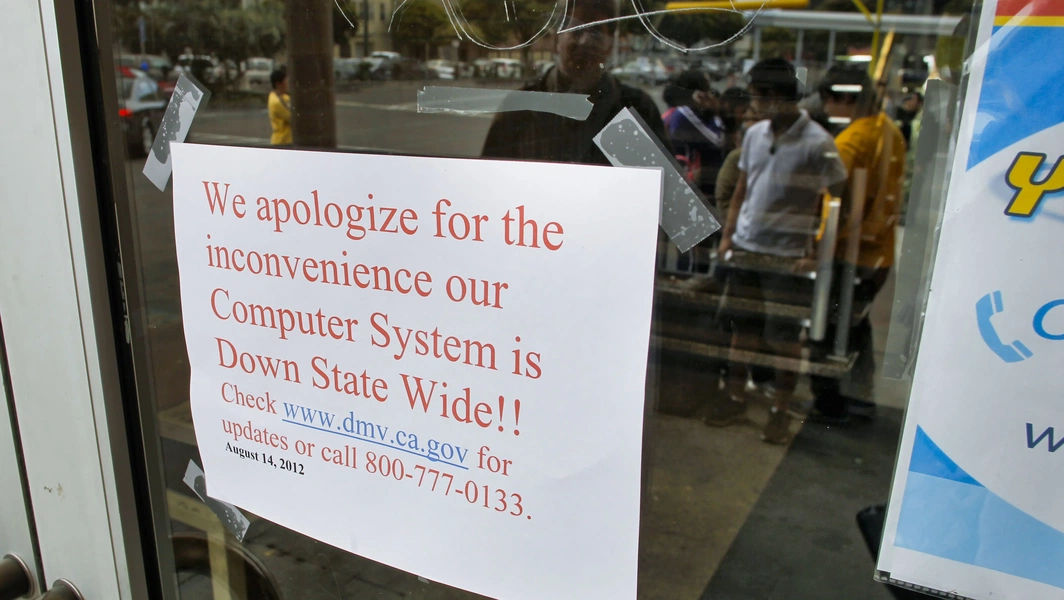 California DMV resolves statewide network outage after hours of disruption