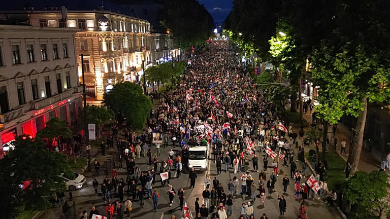 Thousands rally in Tbilisi as Georgia marks Independence Day with pro ...