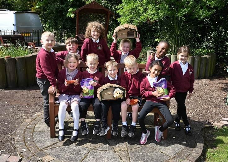 Morpeth school receives hedgehog donation from Northumberland housebuilder