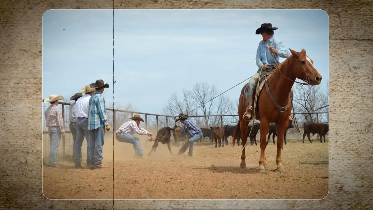 Hollywood made cowboys look fancy