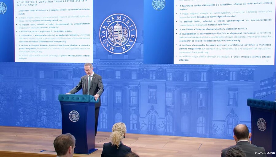 Hungarian central bank remains cautious, keeps base rate on hold at 6.25%