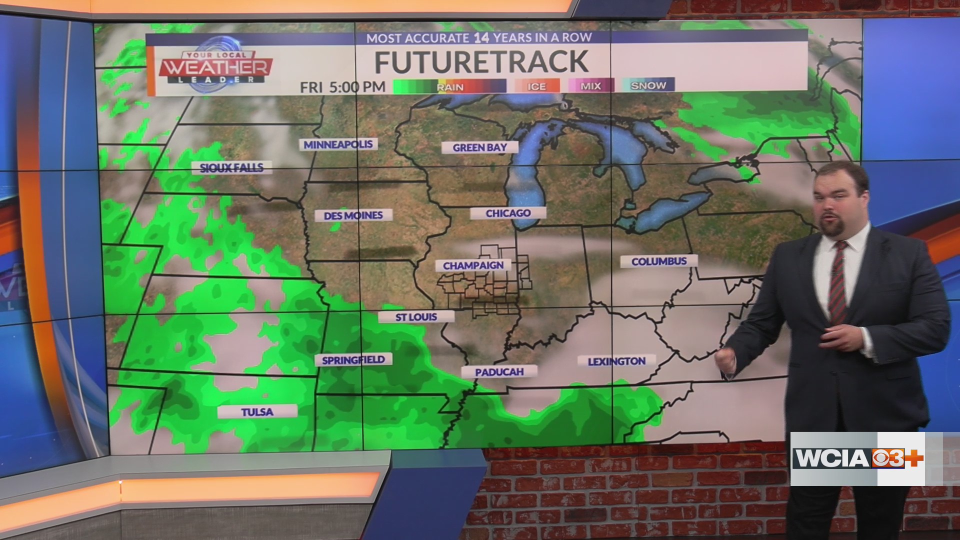 Adam: Wet for today in parts of the area, but drier days to finish out ...