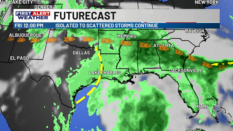 First alert forecast: Stormy start to our Wednesday, slightly drier ...