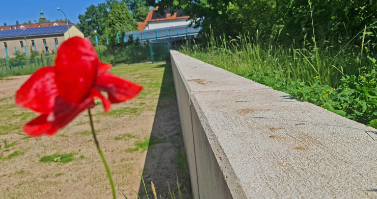 Döbeln: 180-Meter-Schutzwand an Freiberger Mulde steht – Bau geht weiter