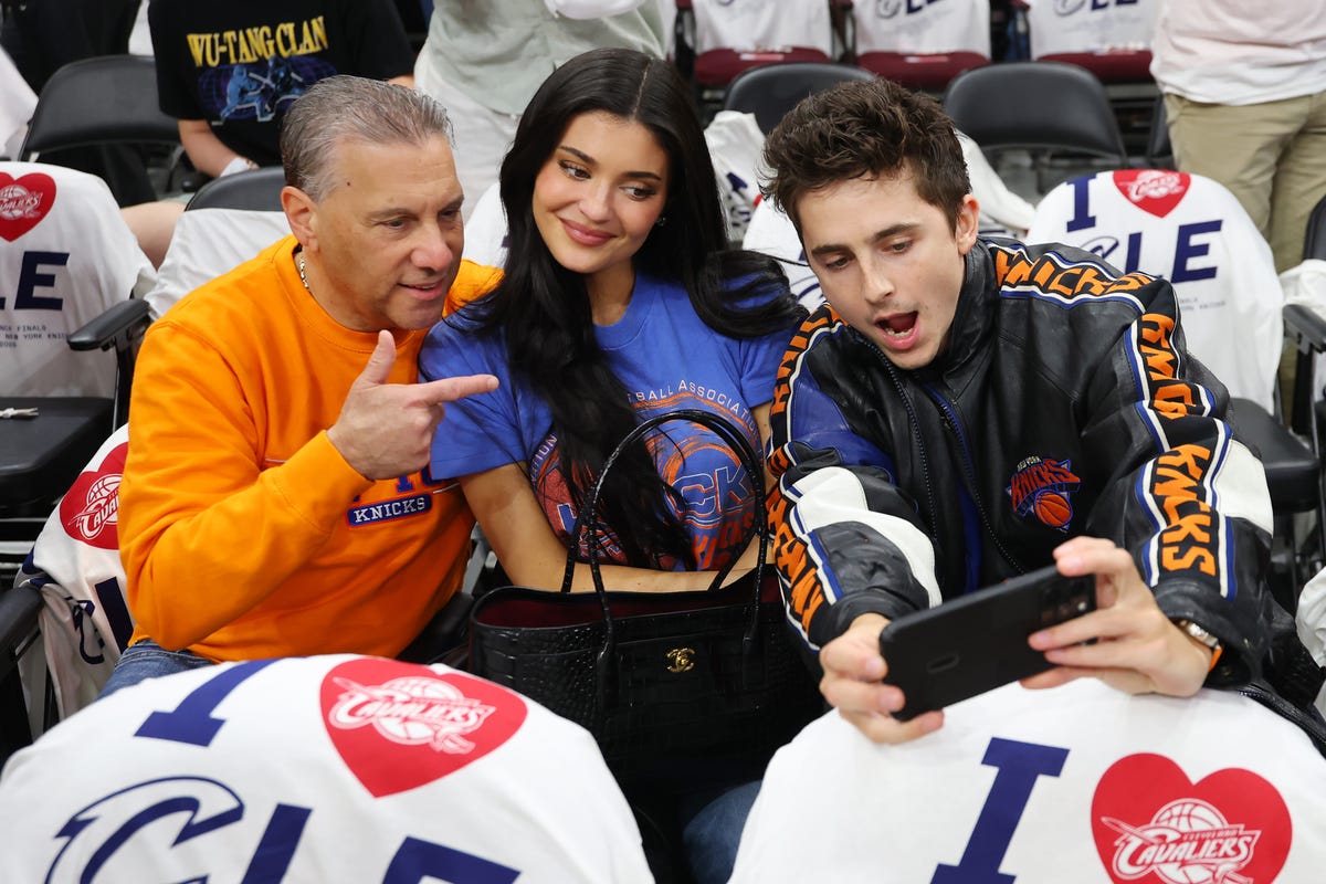 Were Kylie and Timothée kicked out of their seats at the Knicks game ...