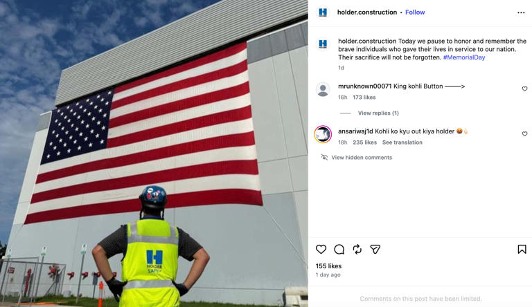 US firm Holder Construction forced to take measures as abusive trolls ...