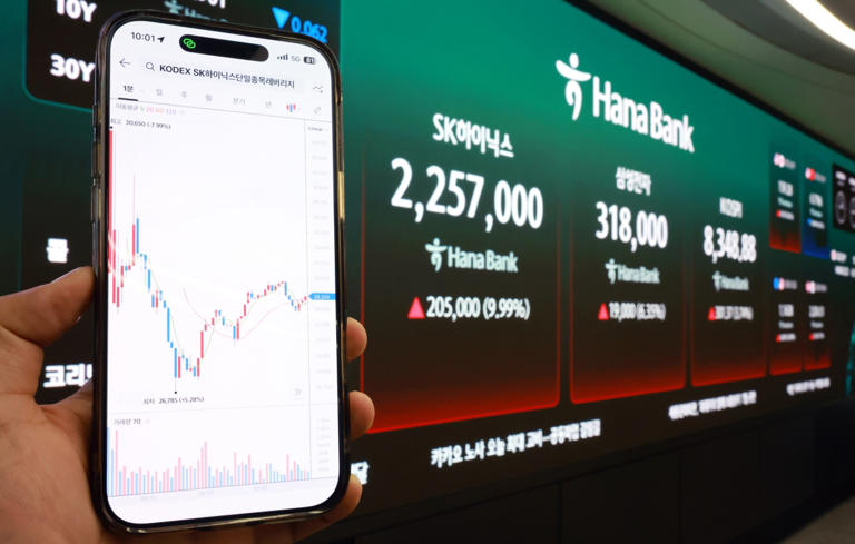 60% 손실 위험에도… ‘삼전닉스 2배’ 첫날 10조 ‘패닉바잉’