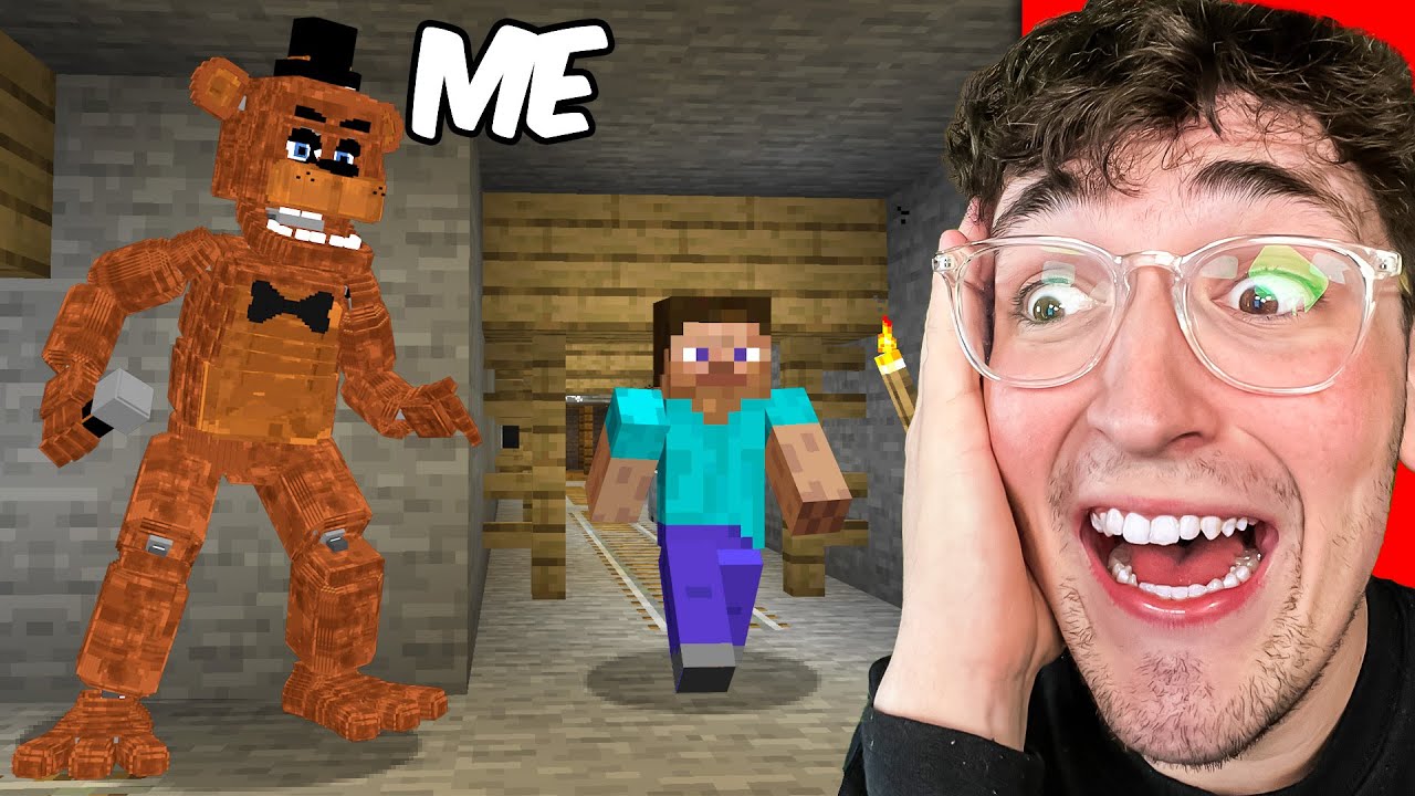 I fooled my friend with FNAF in Minecraft