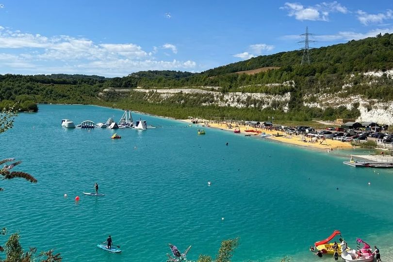 Idyllic Kent lake where kids can zip wire, paddleboard and kayak this ...