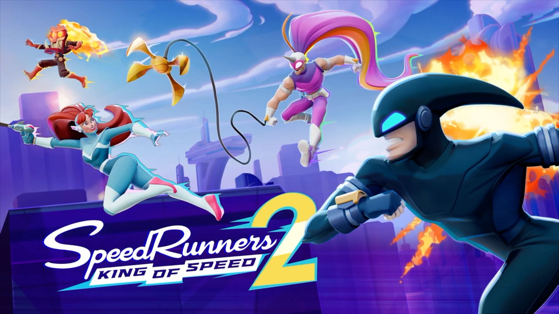 Speedrunners 2 King of Speed official release window trailer