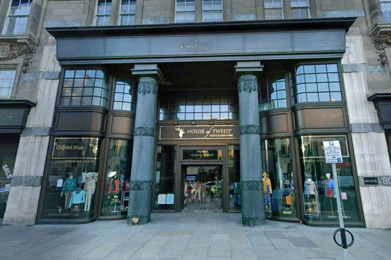 String of Edinburgh George Street shops see plans for new bar and ...