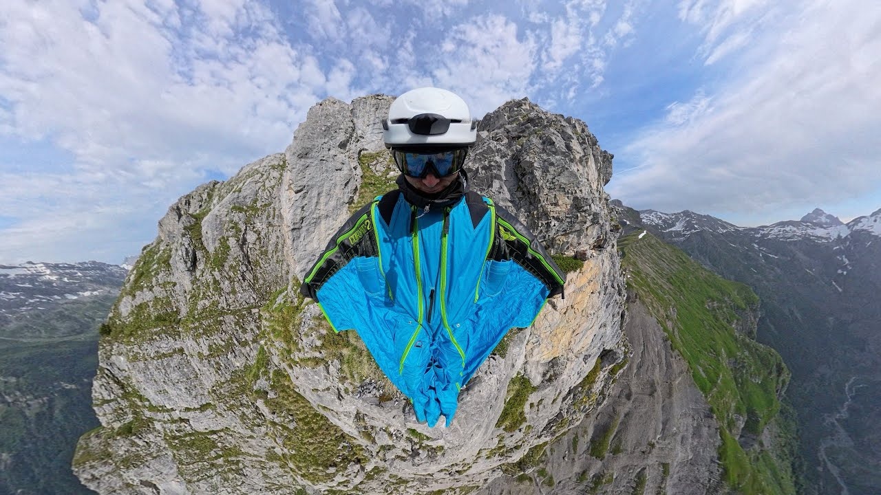 Man sends a full-speed death dive through the valley - and the ...