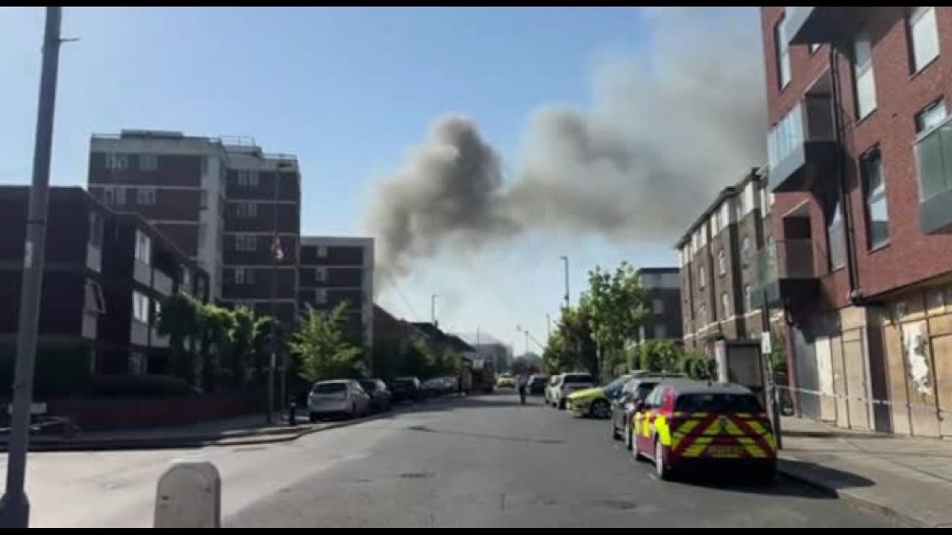 Londra, incendio in supermercato kosher