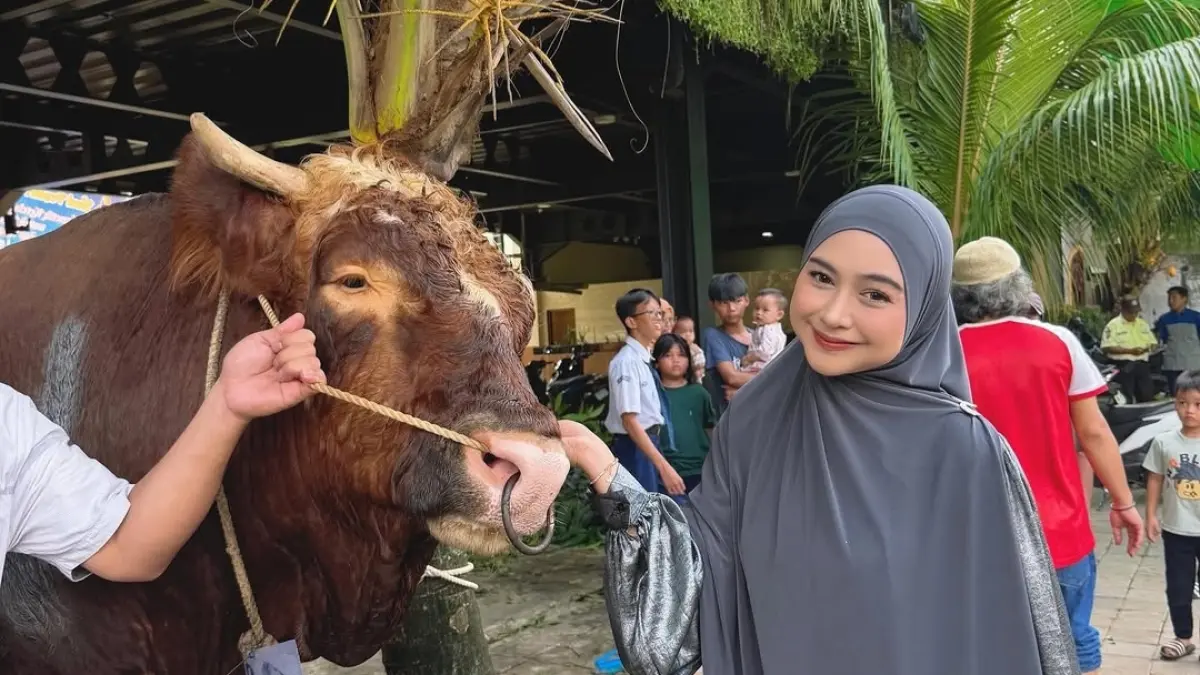 Kurban di Kebagusan jadi momen perpisahan Ria Ricis