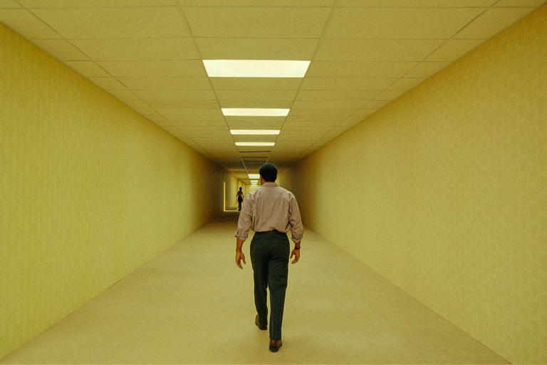 Movie review: 'Backrooms' goes from internet meme to the big screen