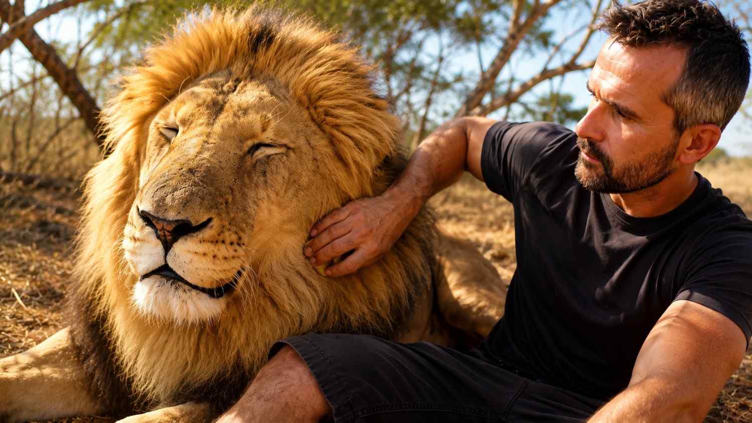 This lion survived more than anyone expected