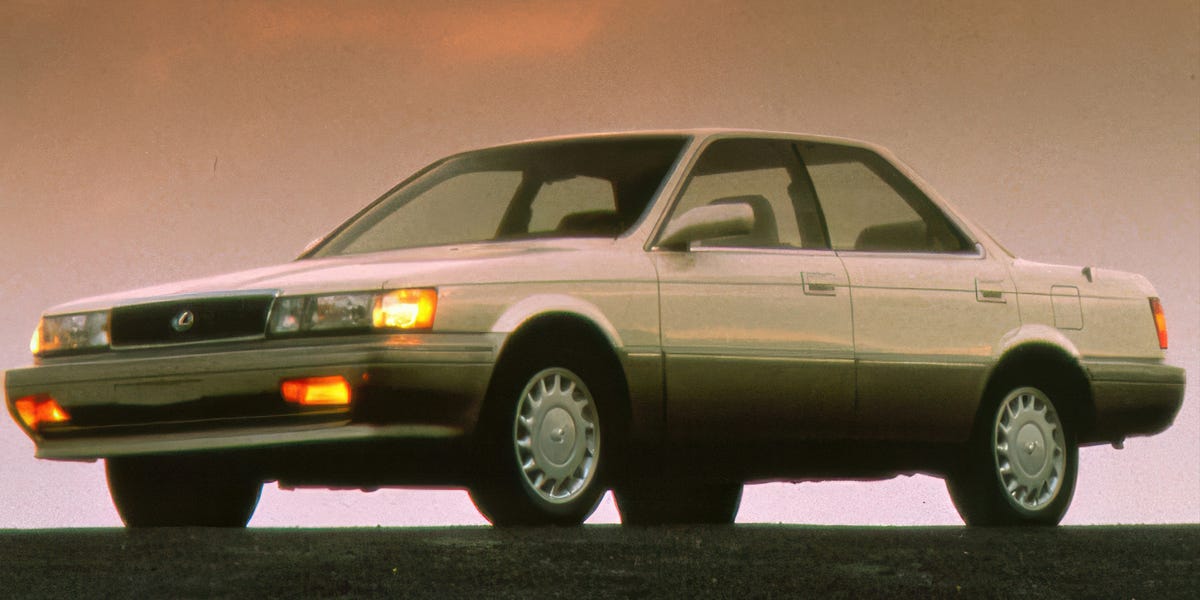 The first Lexus ES had big luxury dreams and one tough family rivalry