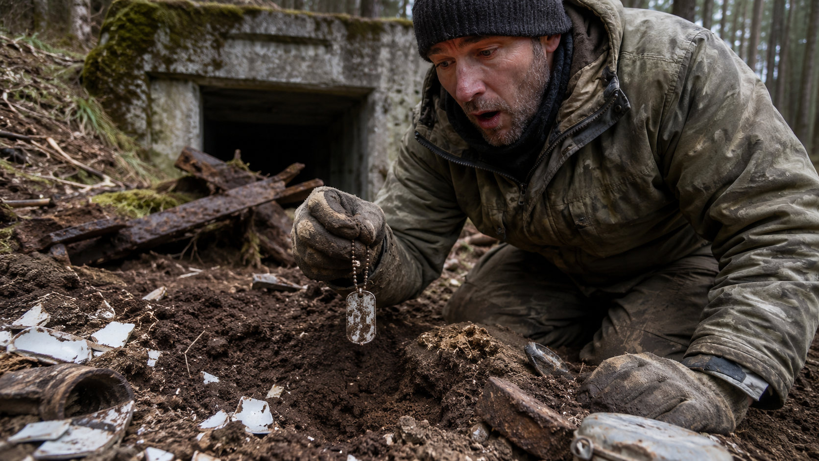 Hidden Westwall bunker reveals German and US war relics