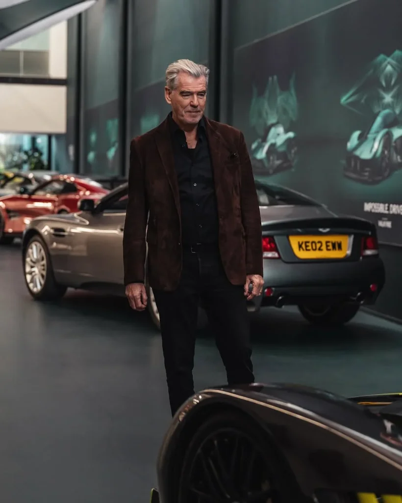 Pierce Brosnan asked Aston Martin for his own Vanquish after playing ...