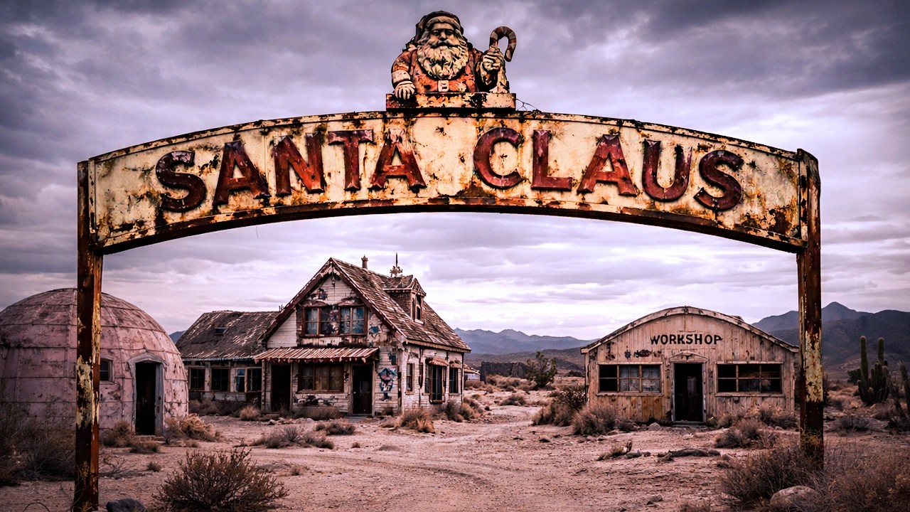 America built a Christmas town in the desert… then left it to rot