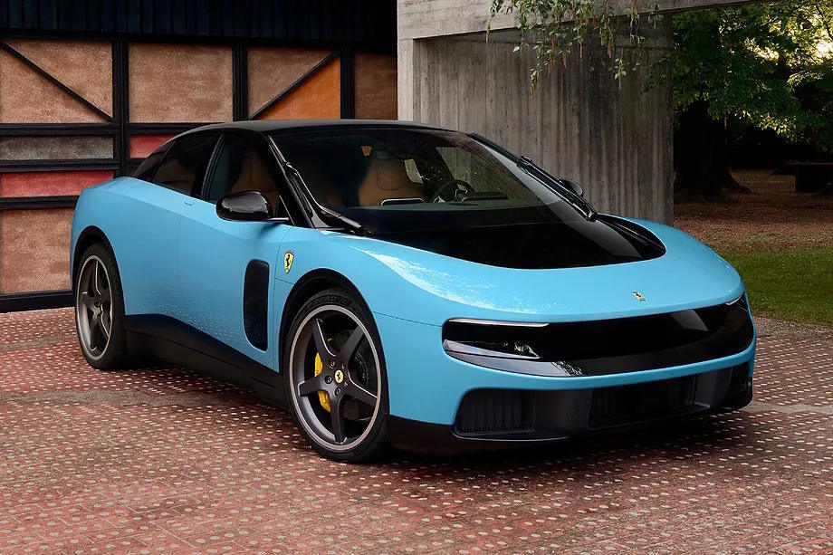 Ferrari Luce: an electric car that could have been born in Silicon Valley