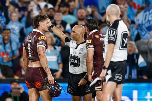 Commentators slam the controversial to send off Kalyn Ponga in Origin ...