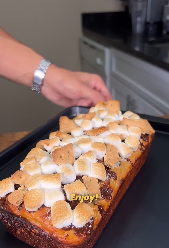 Healthy protein banana bread s’mores recipe: High-protein dessert made easy