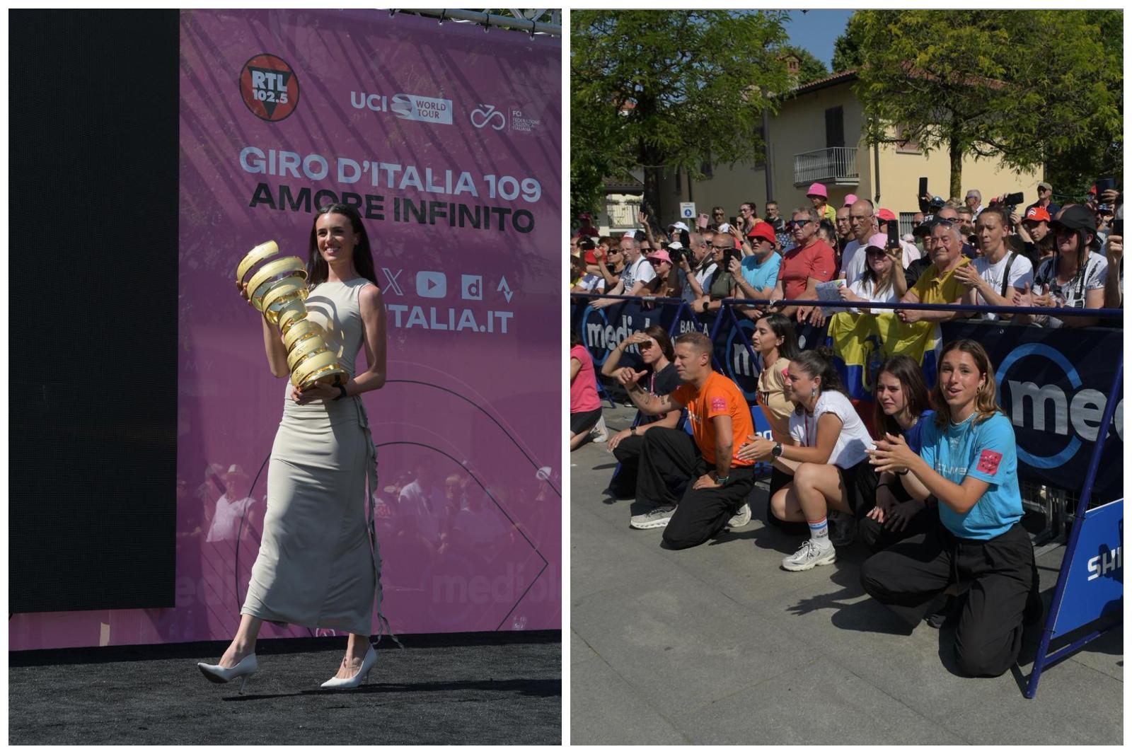 Giro d’Italia, grande festa a Cassano d’Adda per la partenza della tappa