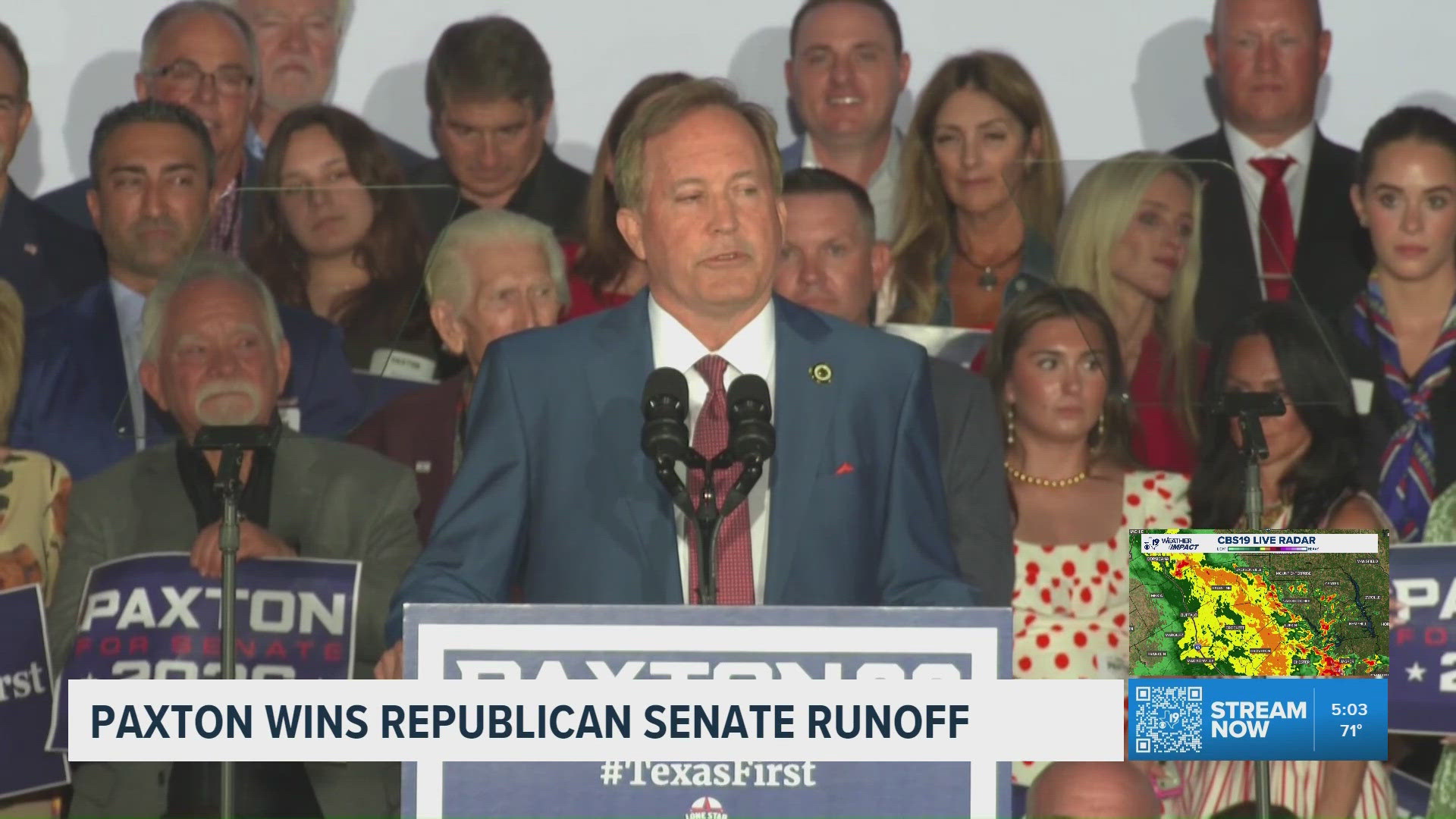 Ken Paxton defeats John Cornyn in Texas Senate runoff, advances to face ...
