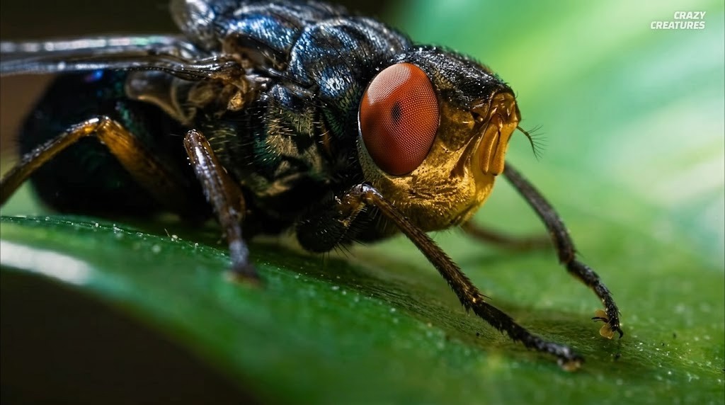 Watch what happens when a “harmless” fly plants babies beneath human skin