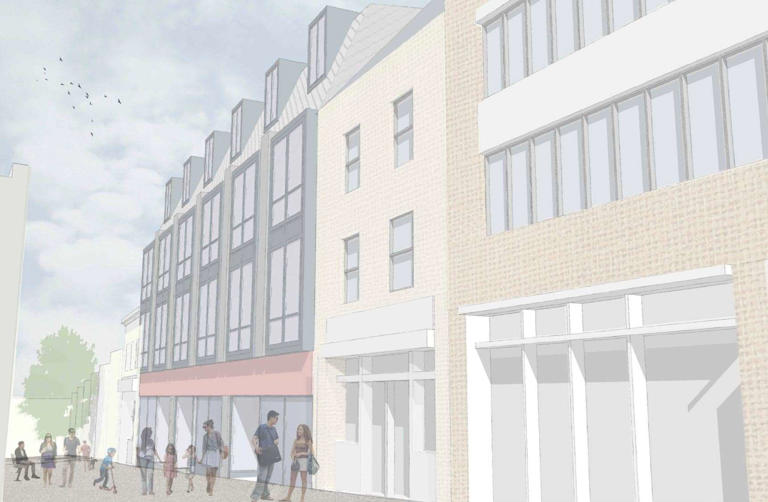 Margate British Heart Foundation site on market with flats plan