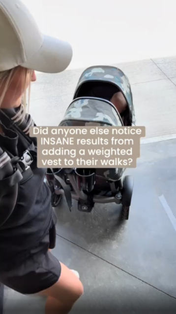 Weighted vest walking results you might not expect