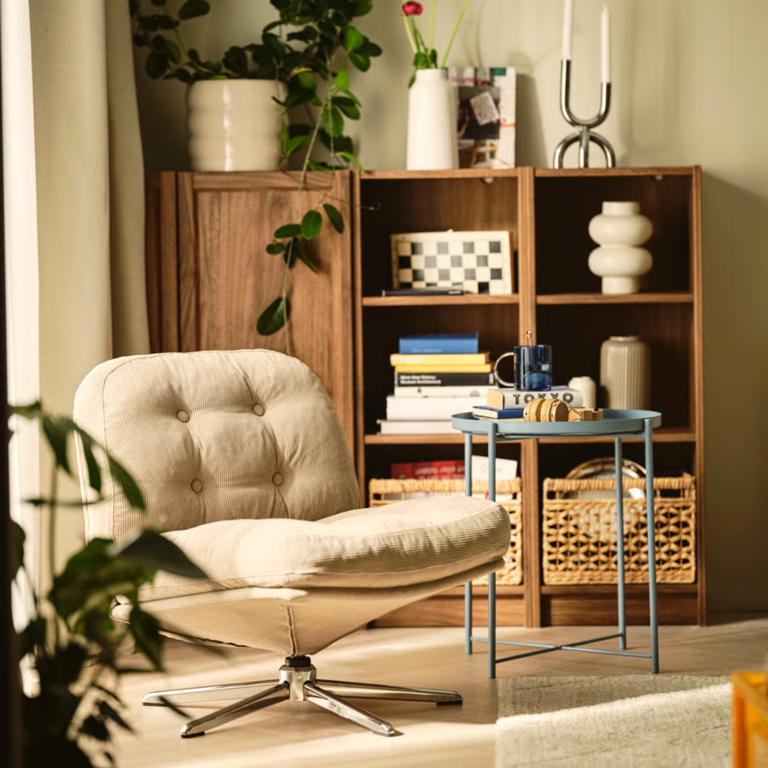 IKEA gave its bestselling swivel chair a neutral makeover – this is the ...