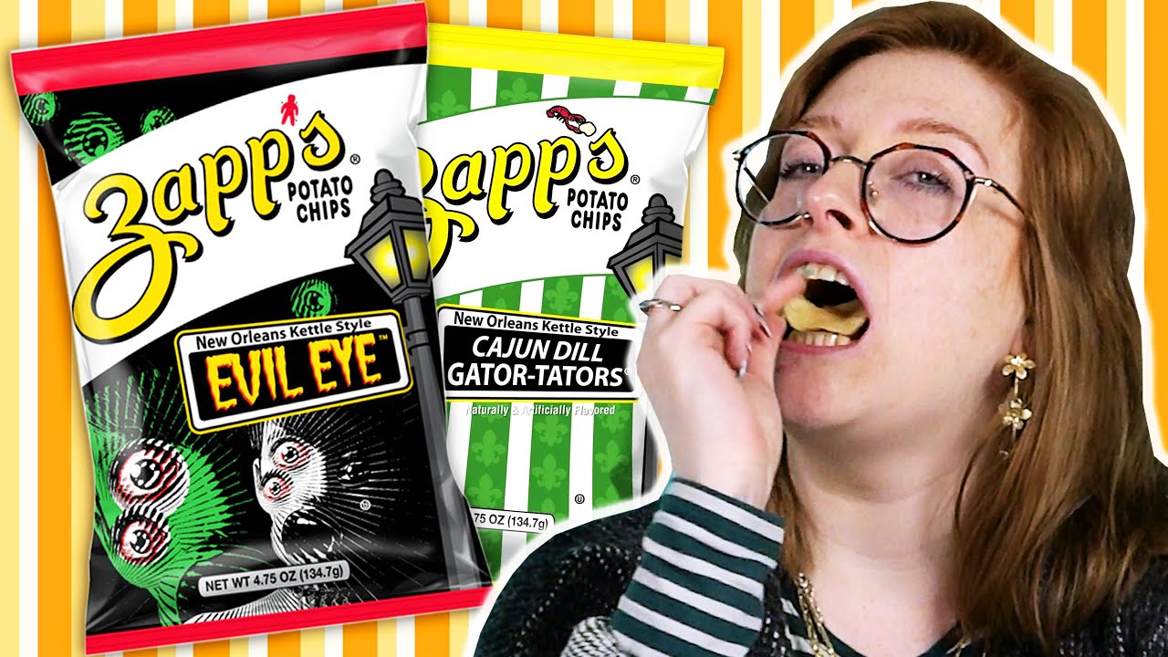 Irish people try new Zapp's chips