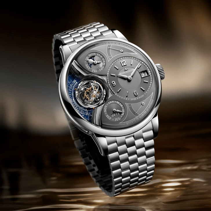 Jaeger-LeCoultre Duomètre Héliotourbillon Perpétuel : Le duomètre qui ...