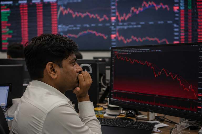 India markets eye first annual drop since 2015 amid foreign outflows