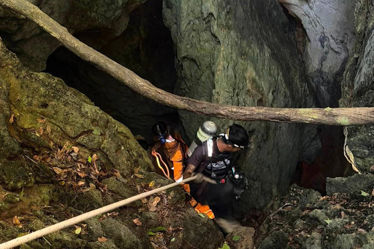 Five villagers found alive after more than a week trapped in Laos cave