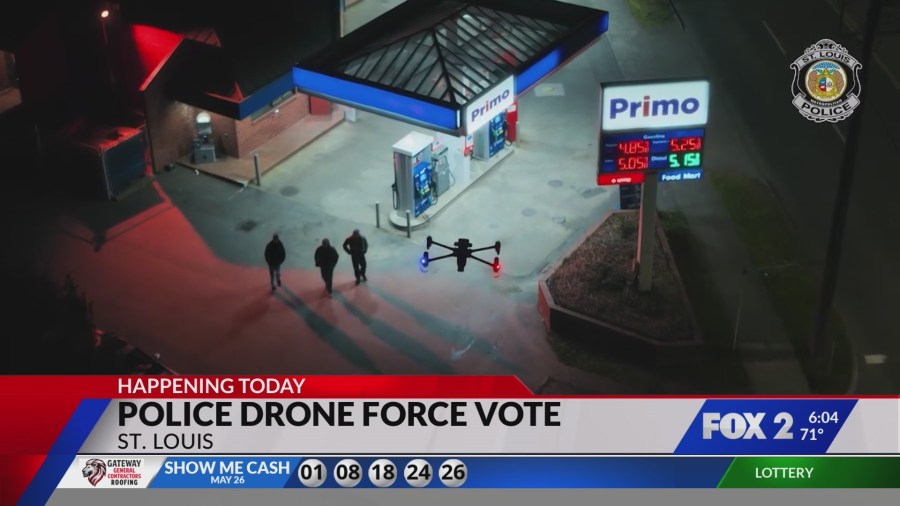 St. Louis Police Board could vote on drone response plan