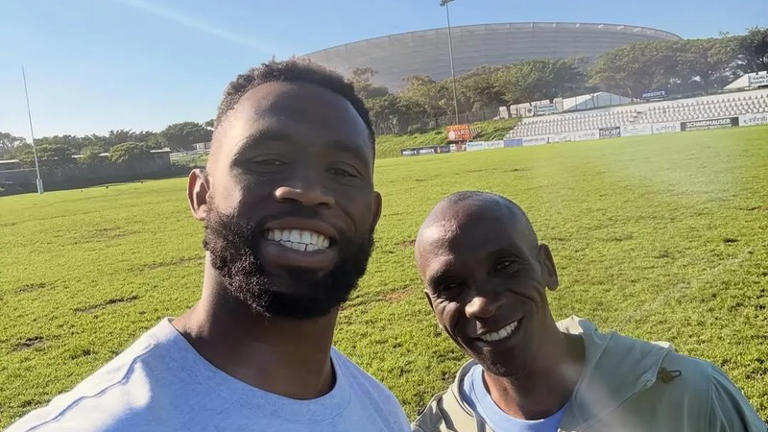 ‘I can call you a friend now’: Eliud Kipchoge inspired by Siya Kolisi ...