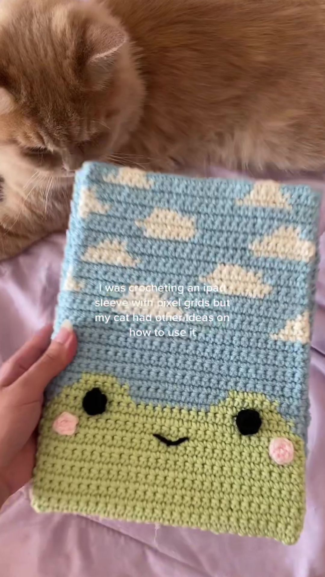 Crochet any design easily using pixel grids