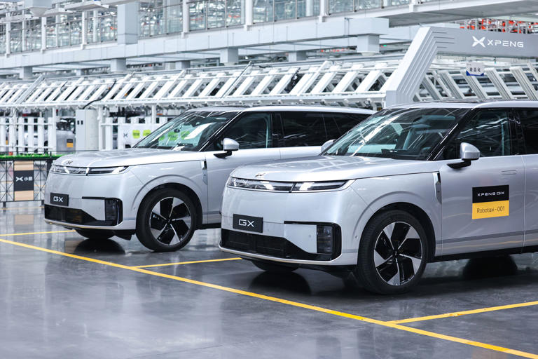 Voici le robotaxi Xpeng, le taxi SUV chinois sans chauffeur qui veut ...