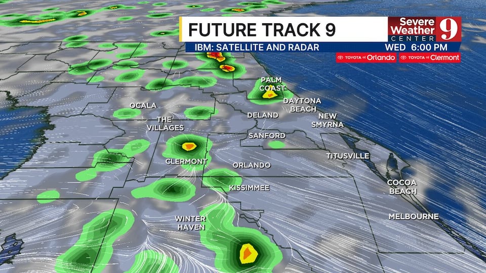 Central Florida braces for another scorching day with high humidity