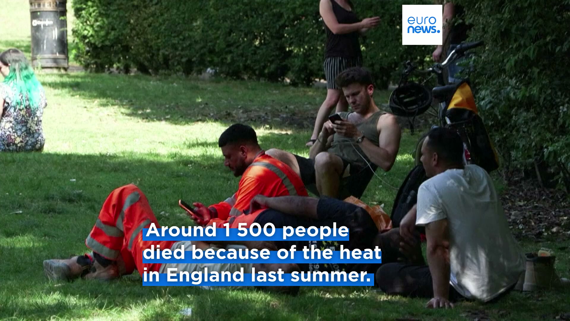 The heatwave affecting Europe is 'unprecedented and historic'
